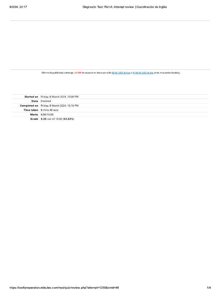 Examenes Prueba | PDF