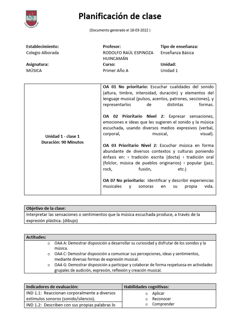 Clase1 | PDF | Sonido