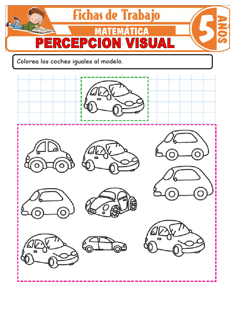 Percepcion Visual para Ninos de 5 Anos 1 | PDF