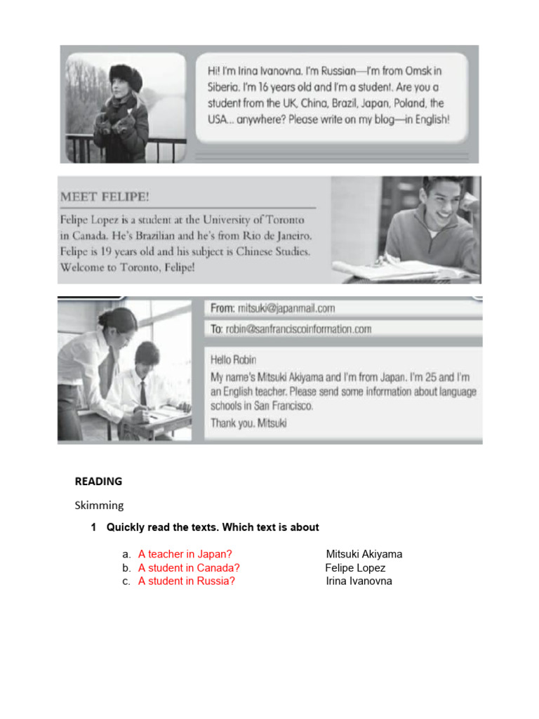 Reading Comprehension Exercise | PDF | Mystery, Thriller & Crime Fiction