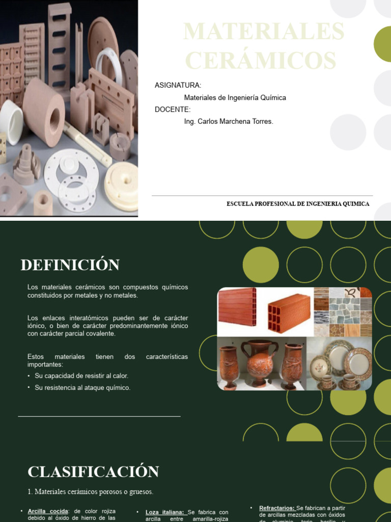 MATERIALES CERAMICOS | PDF