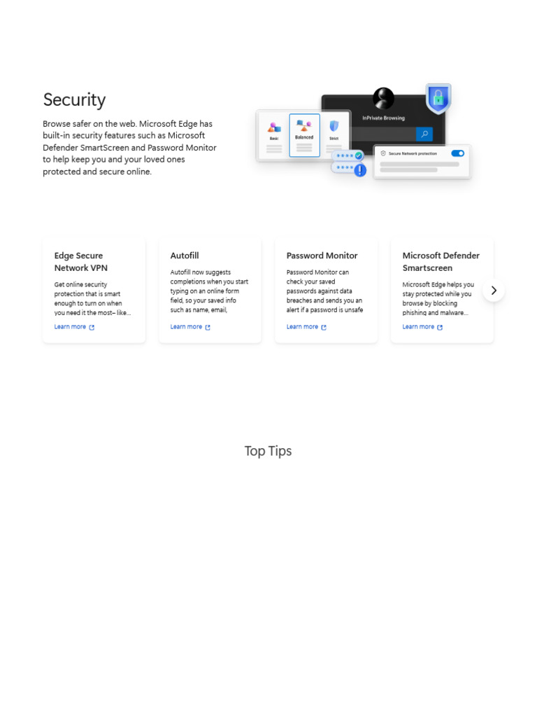 Microsoft Edge Security Features Overview | PDF | Computer Security ...
