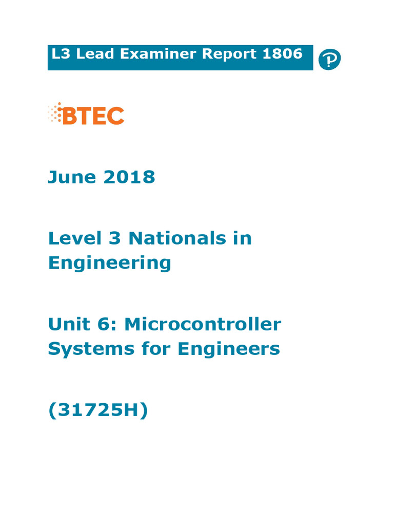 31725H - Unit 6 - Pef - 20180815 | PDF | Learning | System