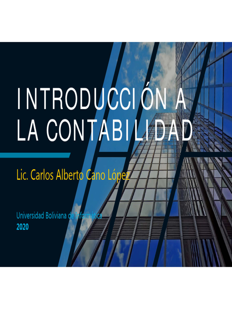4 Introducción A La Contabilidad | Descargar gratis PDF | Contabilidad | Business