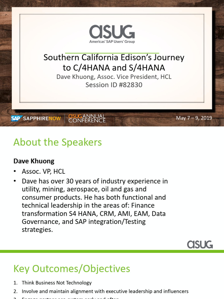 ASUG82830 - Digital Customer Communication Framework Communicating With ...