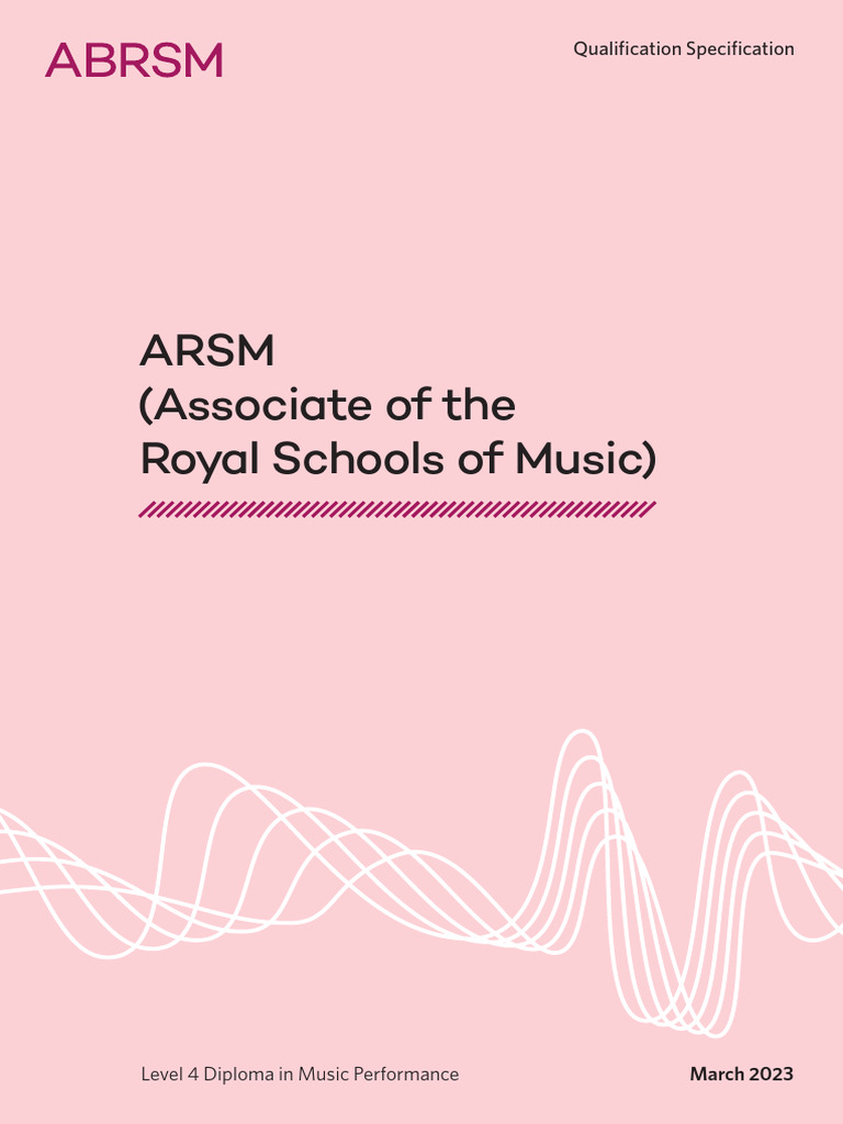 Arsm Qualification Spec March 2023 v2 | PDF