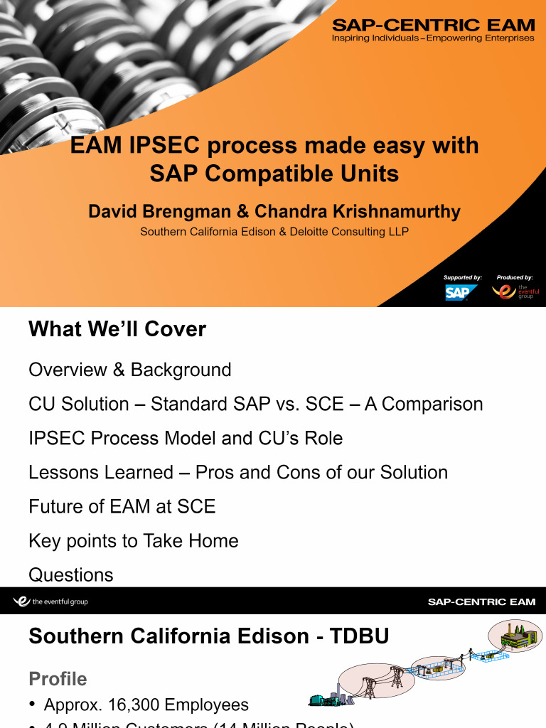 EAM-SCE SAP Compatible Units | PDF