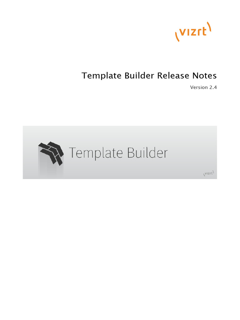 Template Builder RN 2.4 | PDF | Software | Antivirus Software