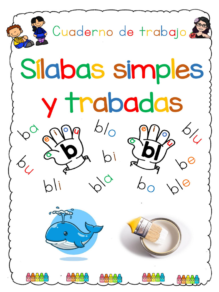 Cuaderno para Trabajar Silabas Simples | PDF