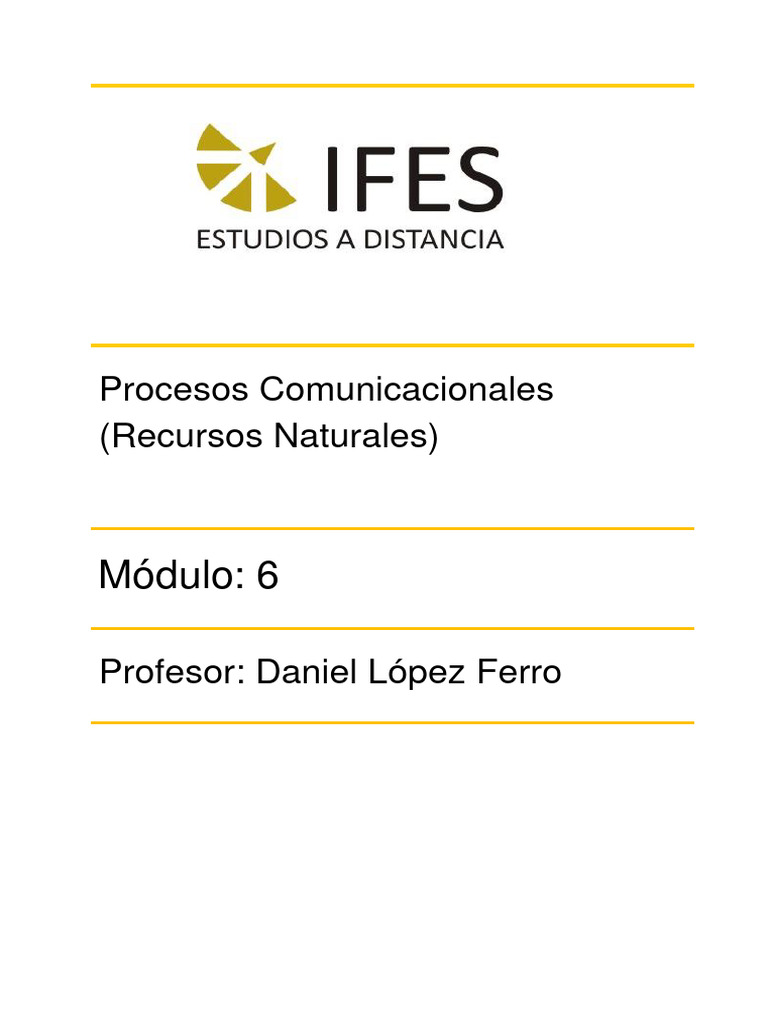 Módulo 6 PC | PDF | Crecimiento personal y profesional