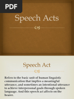 Understanding Speech Acts Theory | PDF | Human Communication