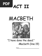 Macbeth Act 2 Quotes | PDF