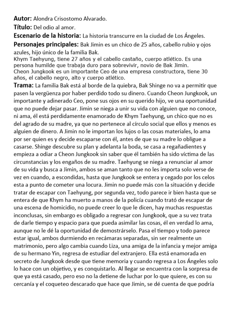 Del Odio Al Amor Pdf Amor Principios éticos