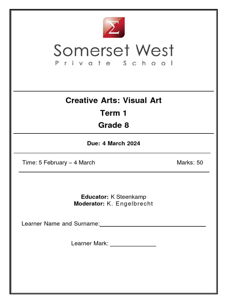 Grade 8 Visual Arts Mythical Box Project | PDF | Legendary Creatures ...