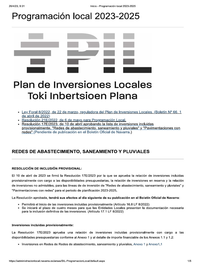 Resolución de Inclusión Provisional | PDF