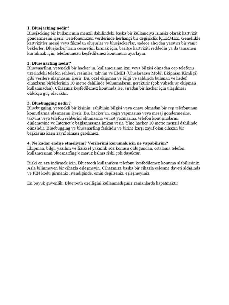 Bluetooth | PDF