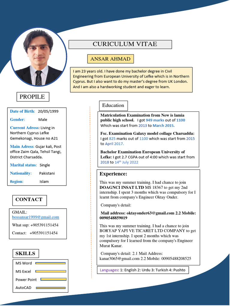 CV CV CV | PDF