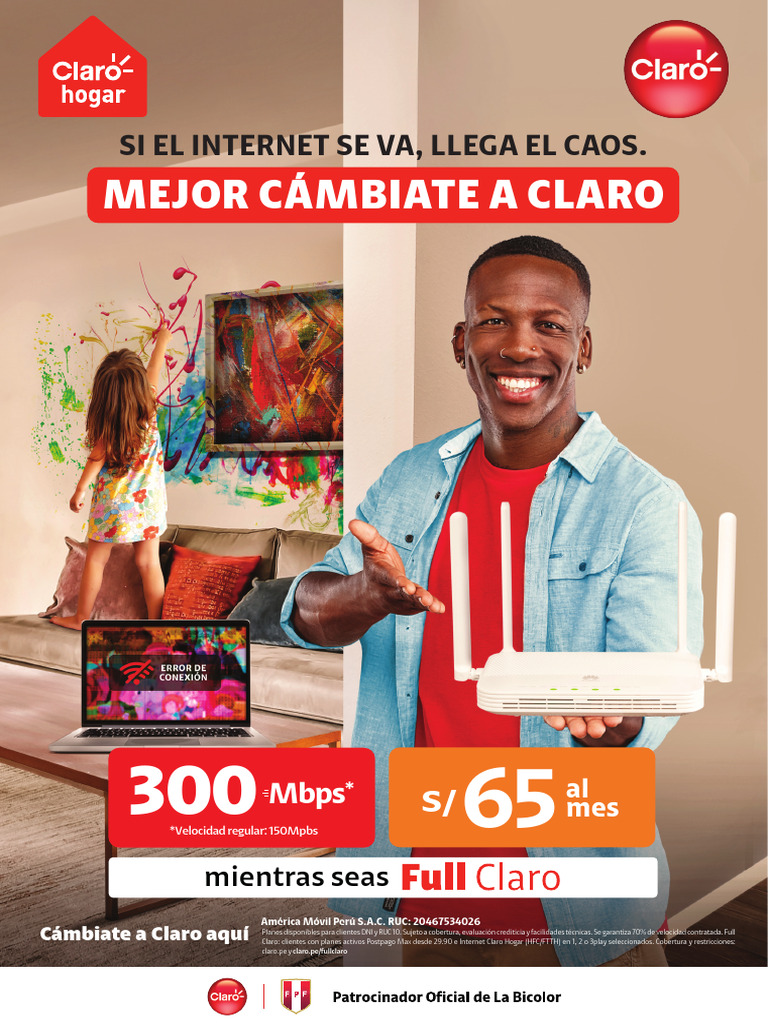Planes Internet Claro para Clientes RUC | PDF | Informática
