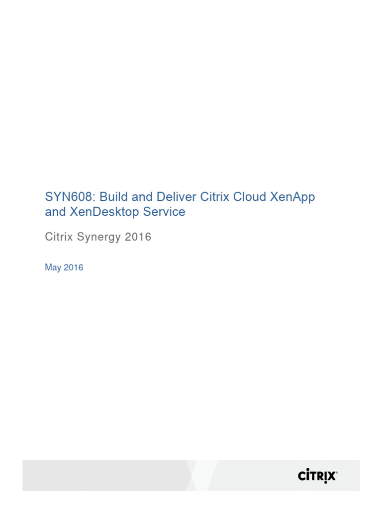Guide Lab Cloud | PDF | Citrix Systems | Cloud Computing