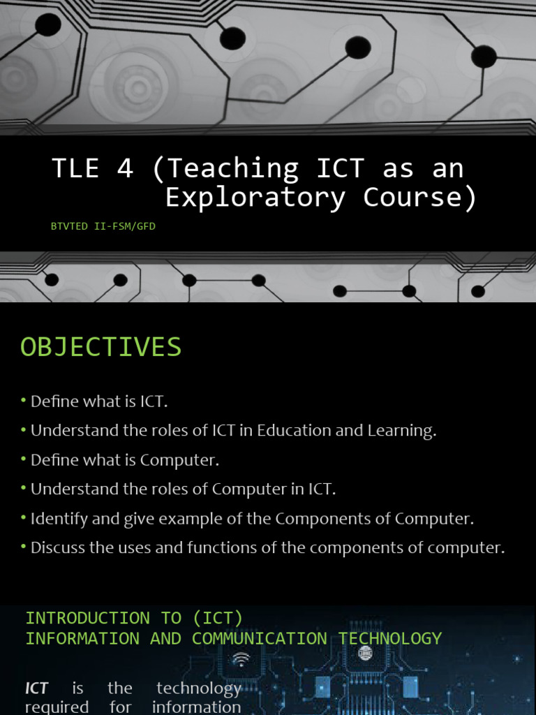 Introduction to ICT in Education | PDF | Computer Data Storage | Random ...