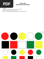Token Test. Aplicação e Correção - Token Test | PDF | Cor