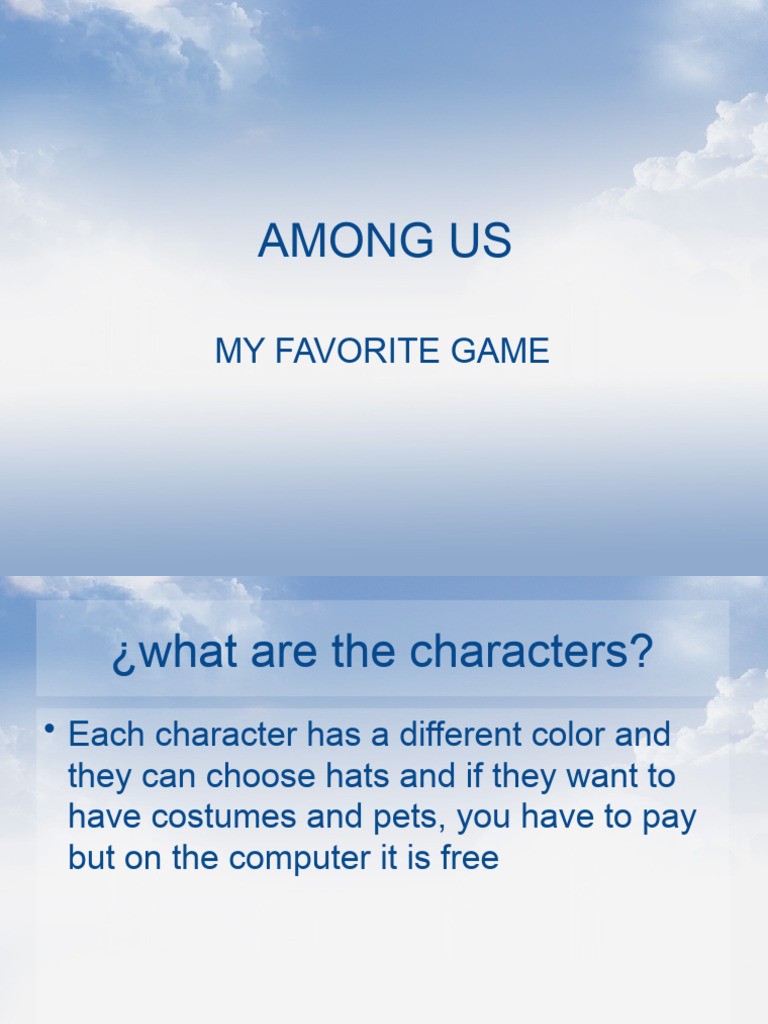 Among Us | PDF