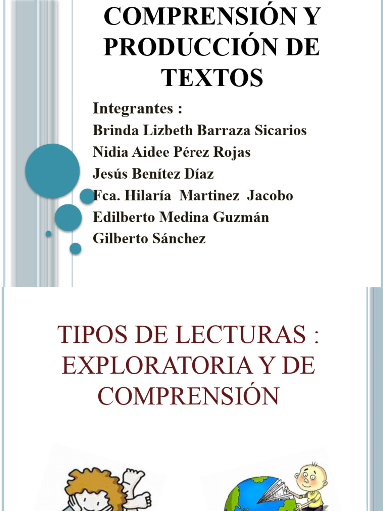 Lectura Exploratoria: Definición y Ejemplos | PDF