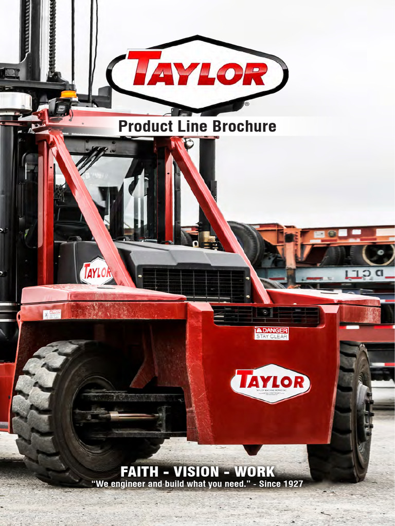 2018 Taylor Product Line | PDF | Safety | Global Positioning System
