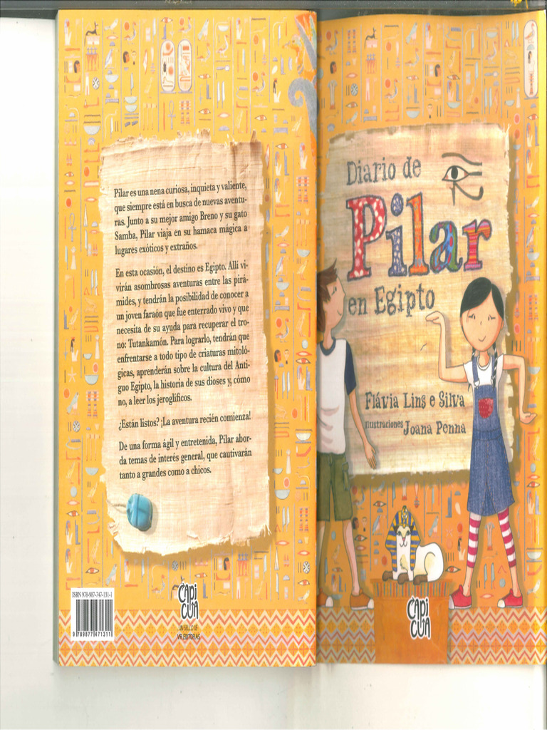 Diario de Pilar en Egipto, de Flávia Lins e Silva | PDF