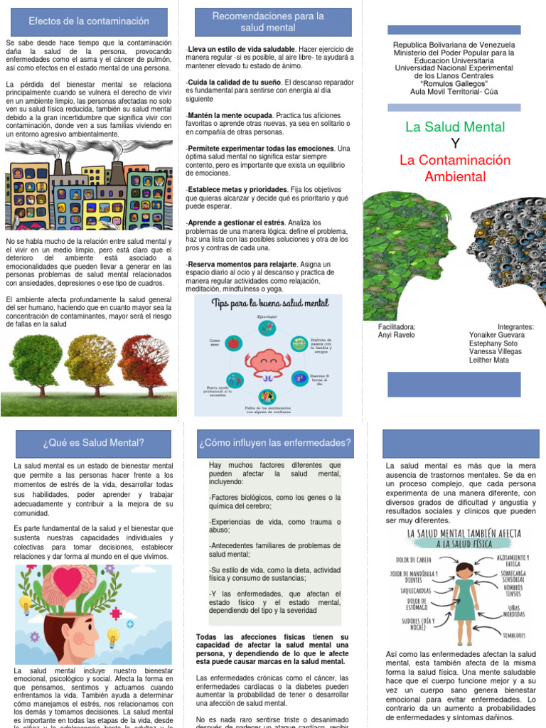 Triptico Salud Mental | Descargar gratis PDF | Mente | Salud mental Triptico Salud Mental | Descargar gratis PDF | Mente | Salud mental