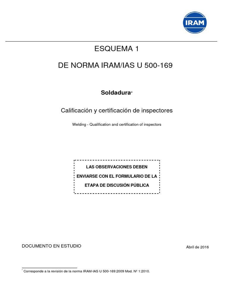 2016 - U 500-169 - Esquema 1 DP | PDF