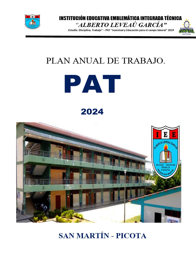 PAT I.E.I.T JEC ALG- 2024 | PDF | Laboratorios | Maestros
