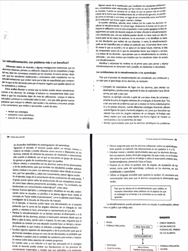 Parrafo C Evaluar para Aprender | PDF