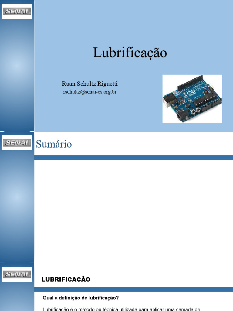 Minicurso Arduino - Senai São Mateus - V2 | PDF