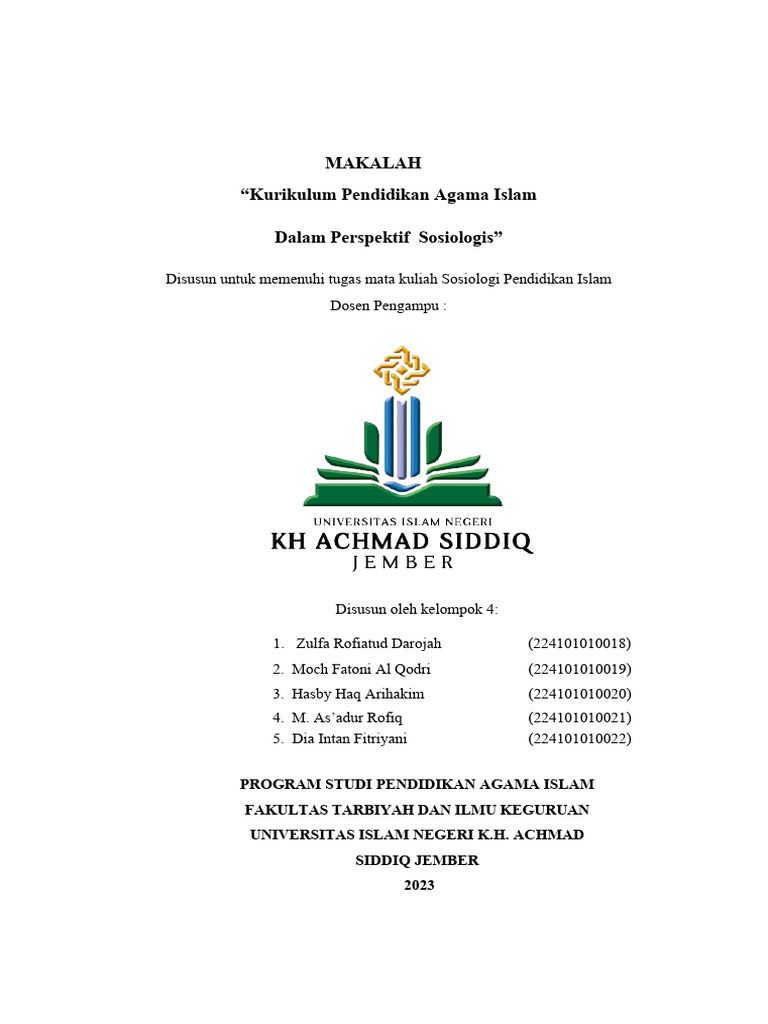Makalah Bimbingan Dan Konseling Kelompok 1 | PDF | Karier & Perkembangan