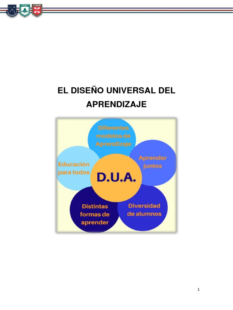 Manual Diseno Universal Del Aprendizaje DUA | PDF | Plan de estudios ...