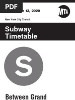 MTA SIM4C Bus Timetable | PDF