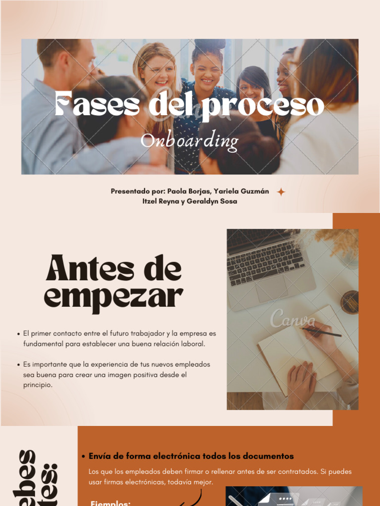 Fases del Proceso de Onboarding Empresarial | PDF | Netflix | Evaluación