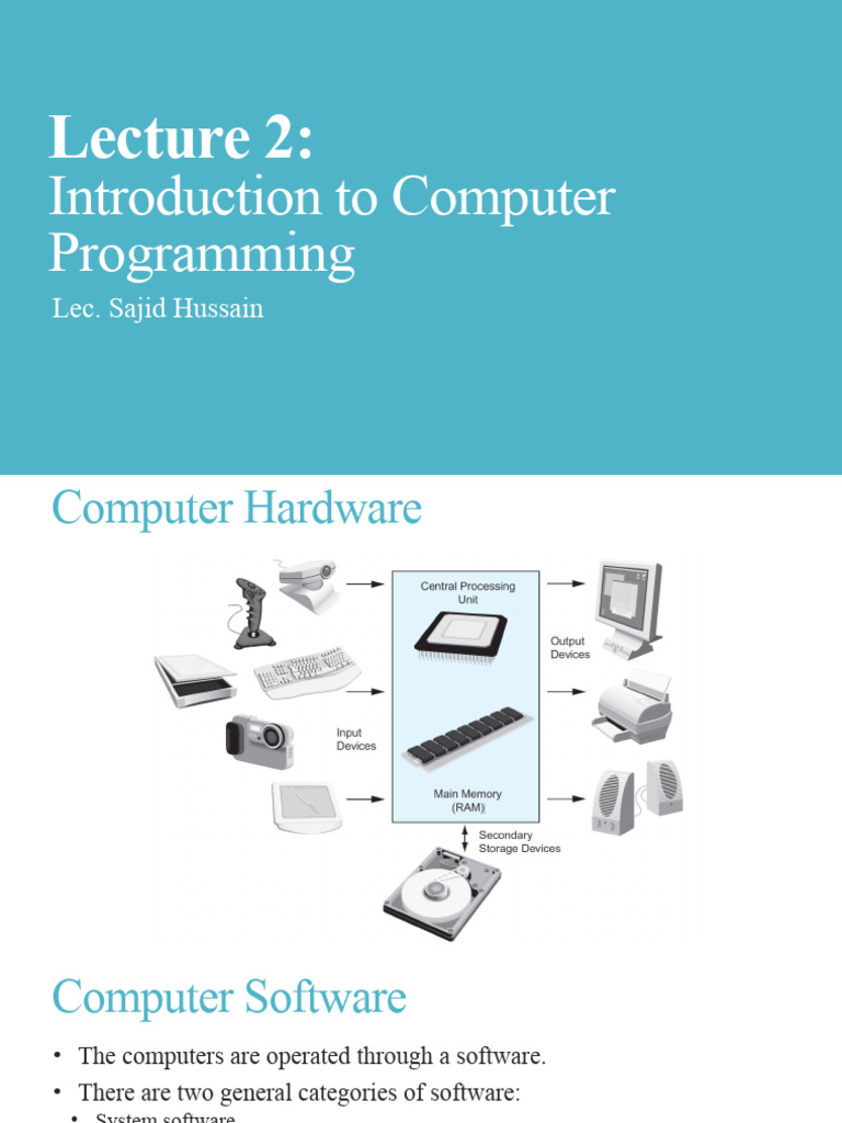 Lecture 02 - Data Storage and Program Execution | PDF | Bit | Software