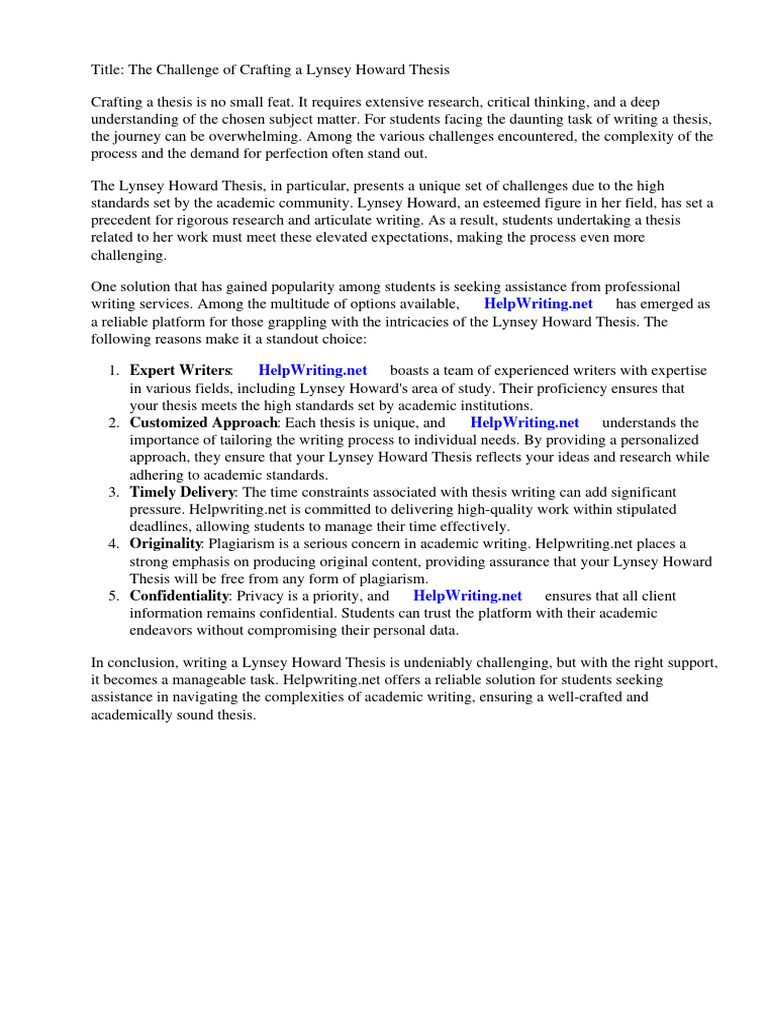 Lynsey Howard Thesis | PDF | Opioid | Thesis