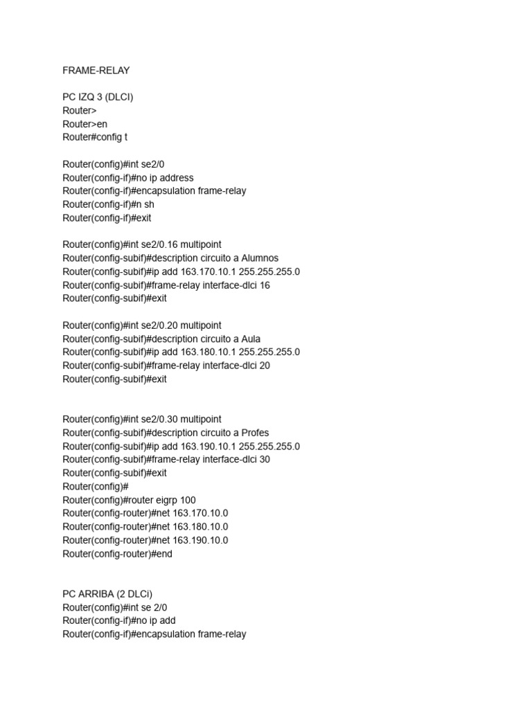Frame Relay | PDF | Router (Computing) | Computer Standards