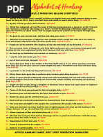 40 Healing Scriptures Compiled By Dodie Osteen | PDF | Jesus | Sin