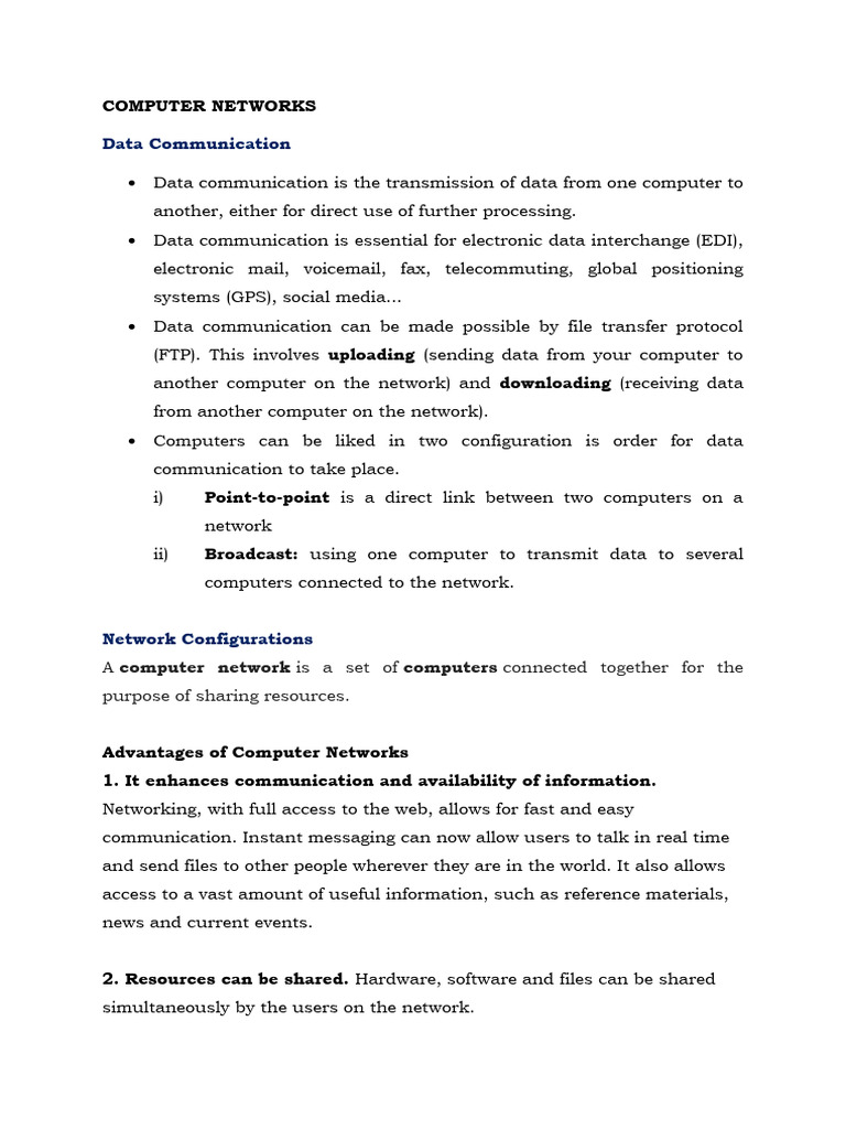 Computer Networks | PDF
