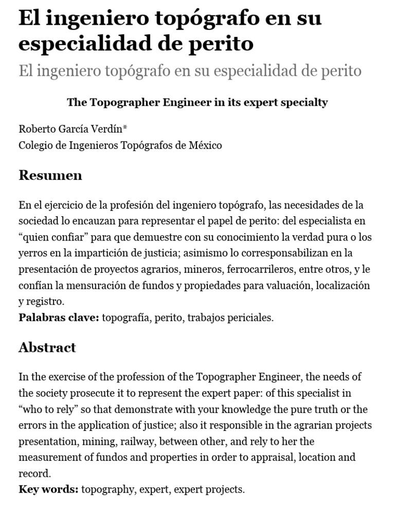 Perito Pdf Testigo Experto Experto