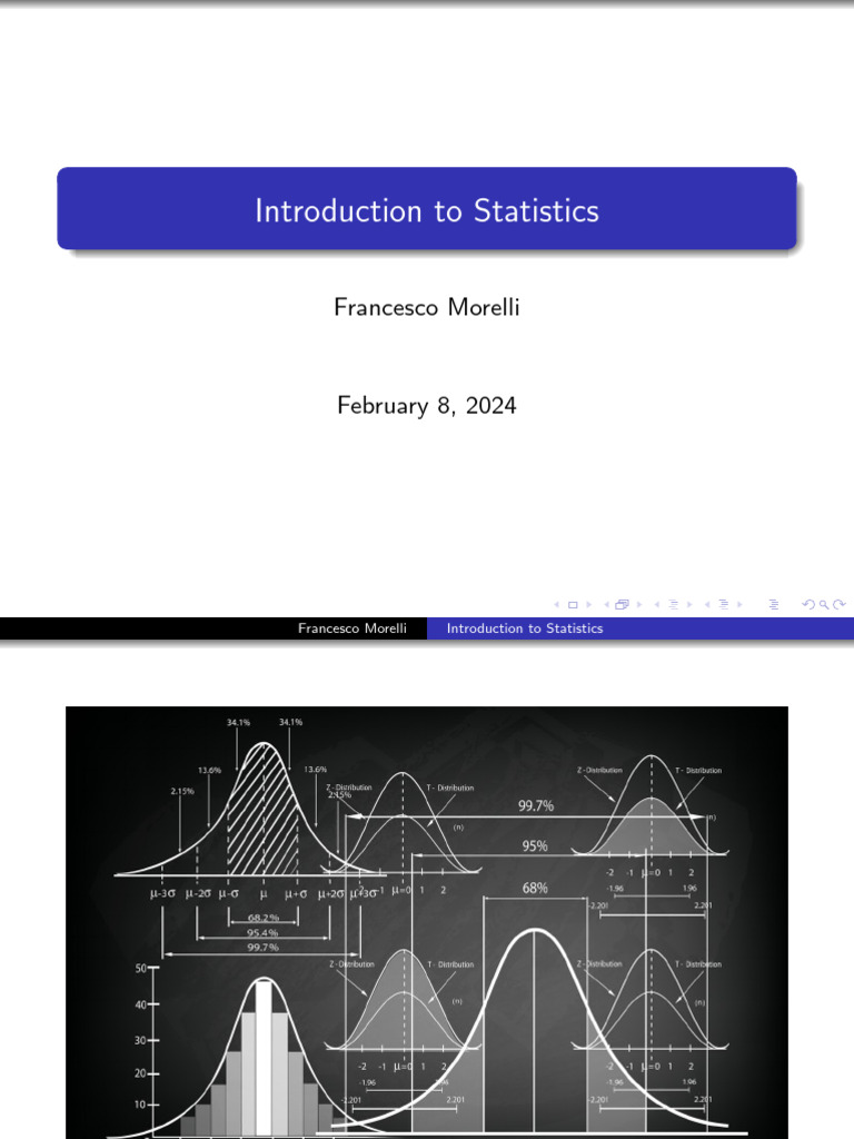 Introduction To Statistics | Download Free PDF | Statistics ...