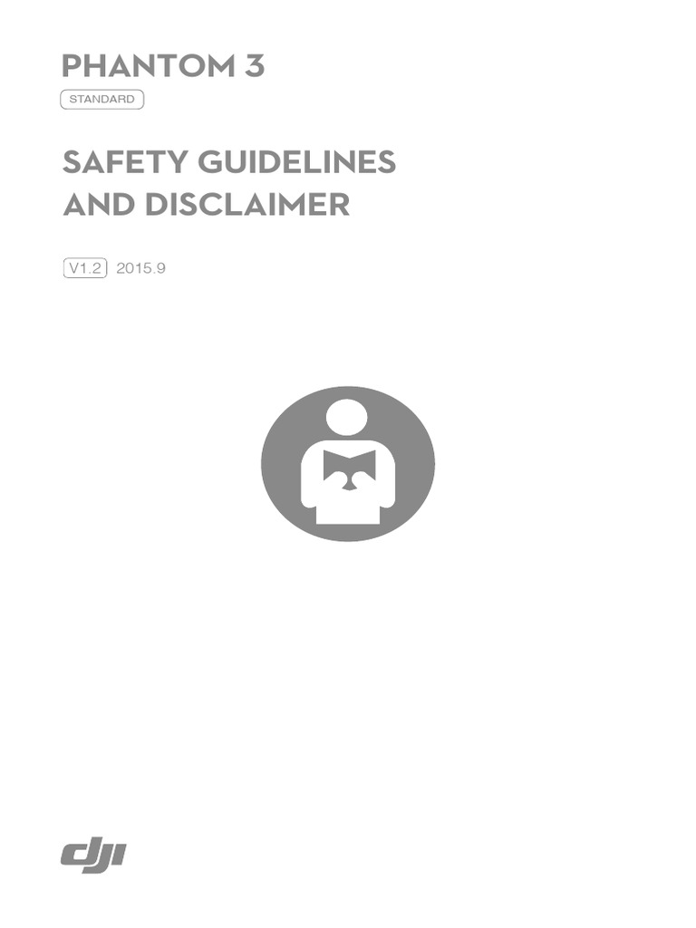 Phantom-3 Standard Safety Guidelines Disclaimer en v1.2 | PDF | Compass ...