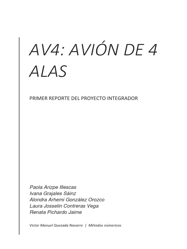 Avance PI | PDF