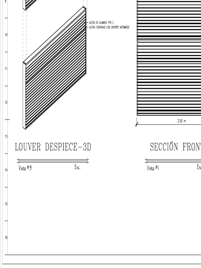 Louver Detalle 1 | PDF