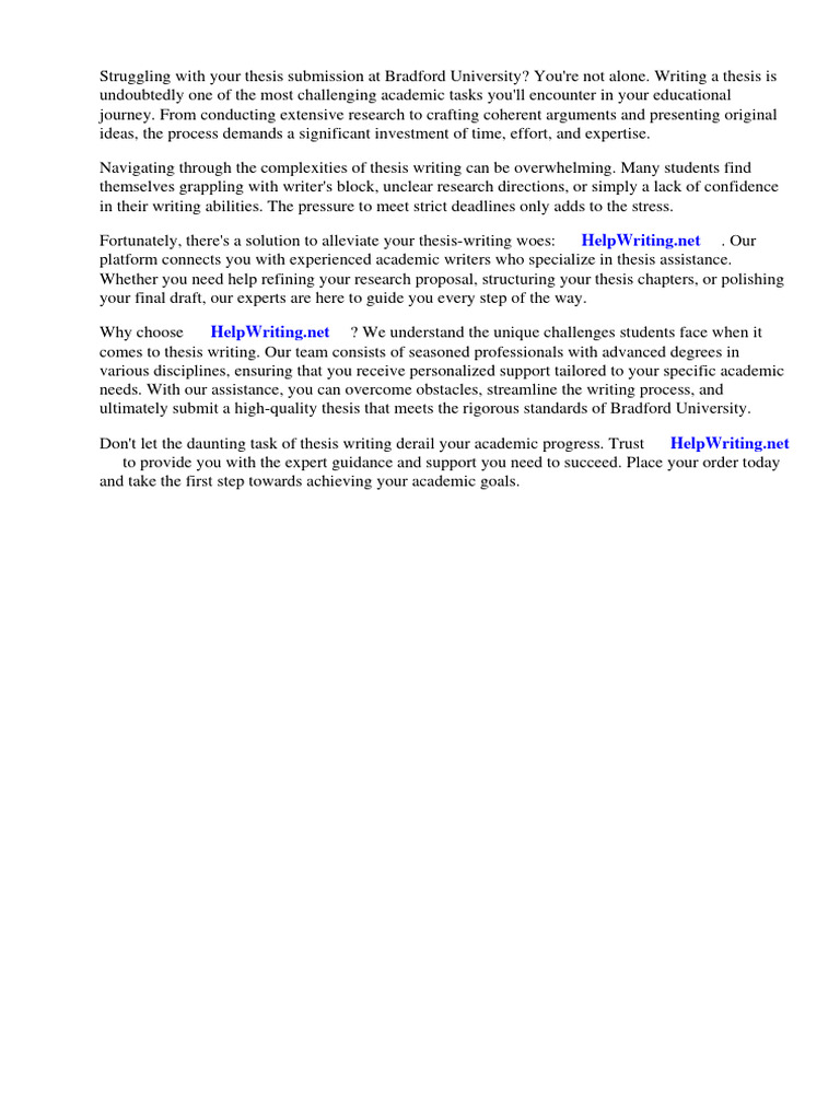 Bradford University Thesis Submission | PDF | Peer To Peer | Artificial ...