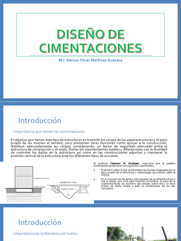 Diseño de Cimentaciones | Descargar gratis PDF | Fundación (Ingeniería) | Deformación (ingeniería)